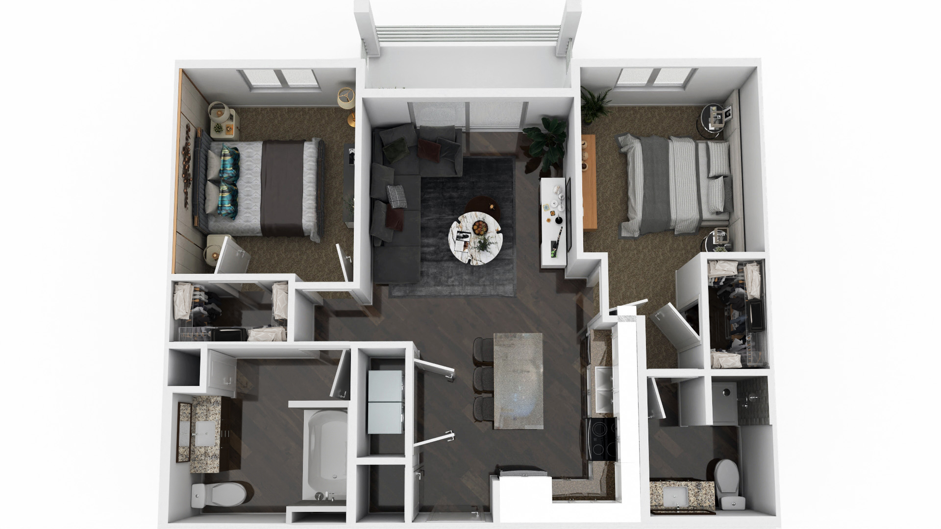 Floor Plans - The Boulders Apartments & Townhomes